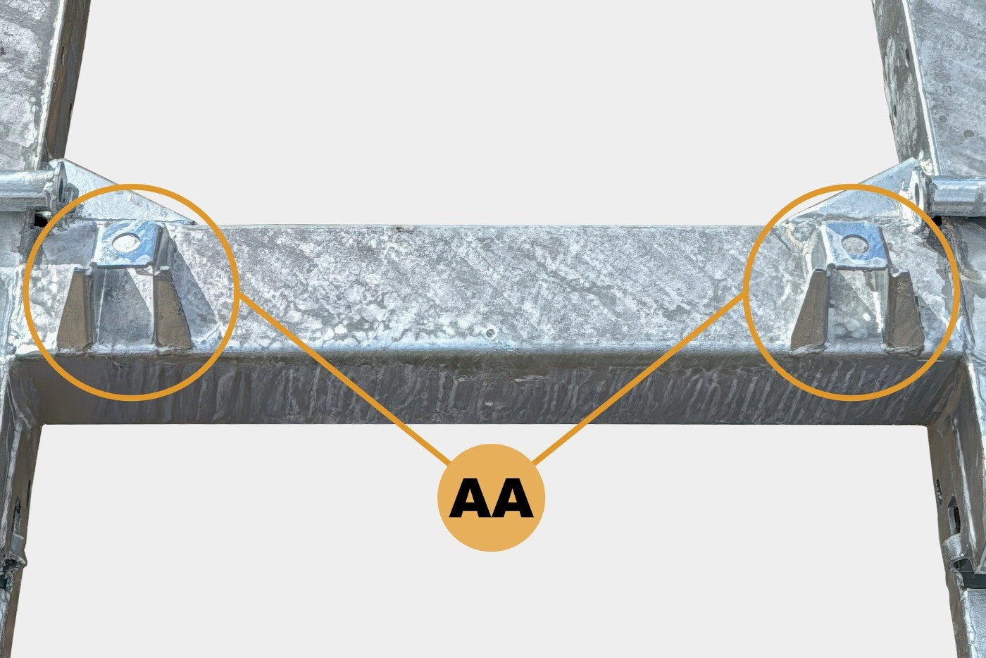 Chassis Radiator Bracket for Defender 200tdi 300tdi and V8 - Pair ...