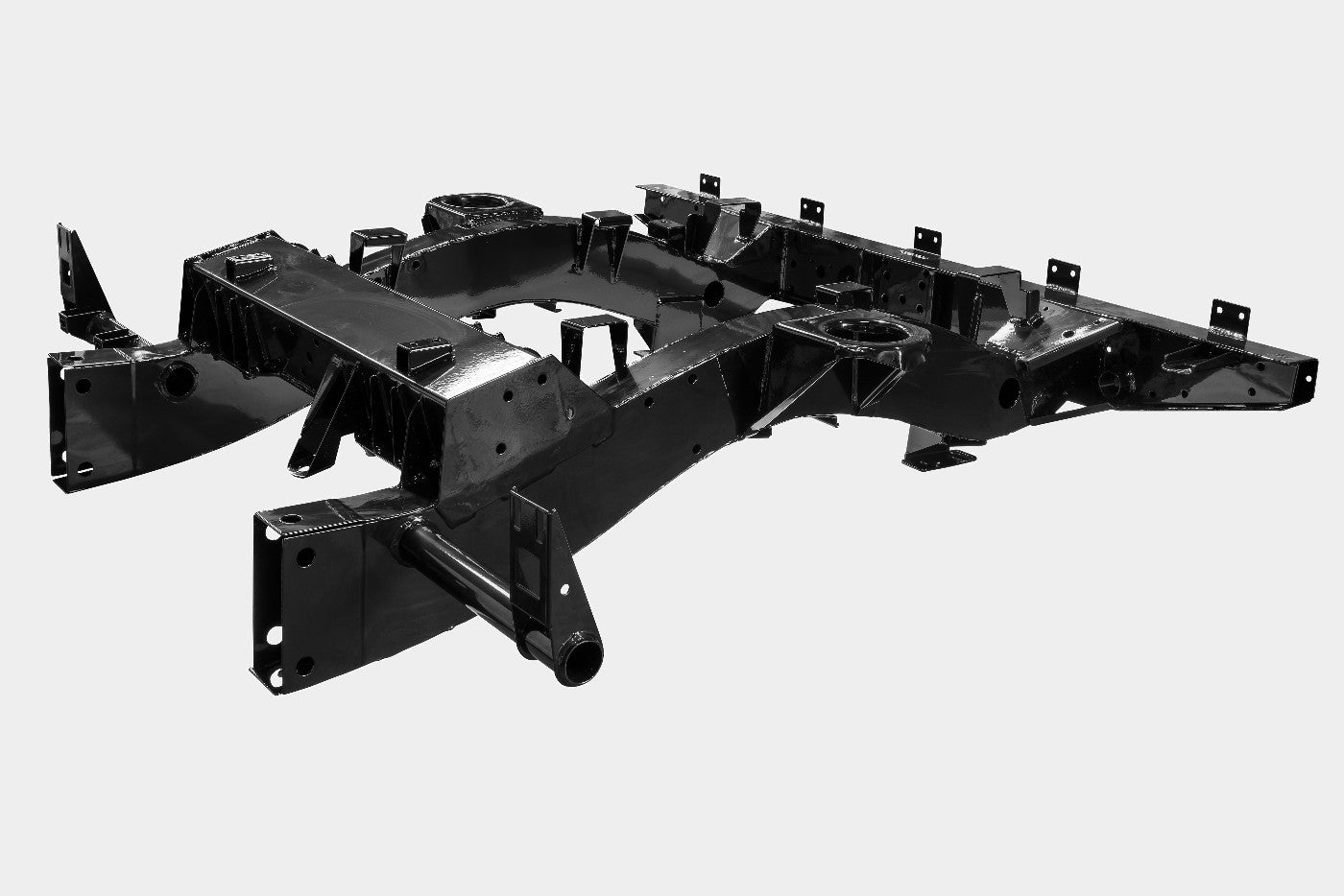 Defender 90 Tdi Rear Half Chassis With Extensions – ShielderChassis