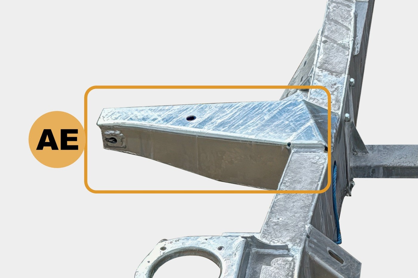 RHS Bulkhead Outrigger Defender 90/110/130 (STC8354) – ShielderChassis