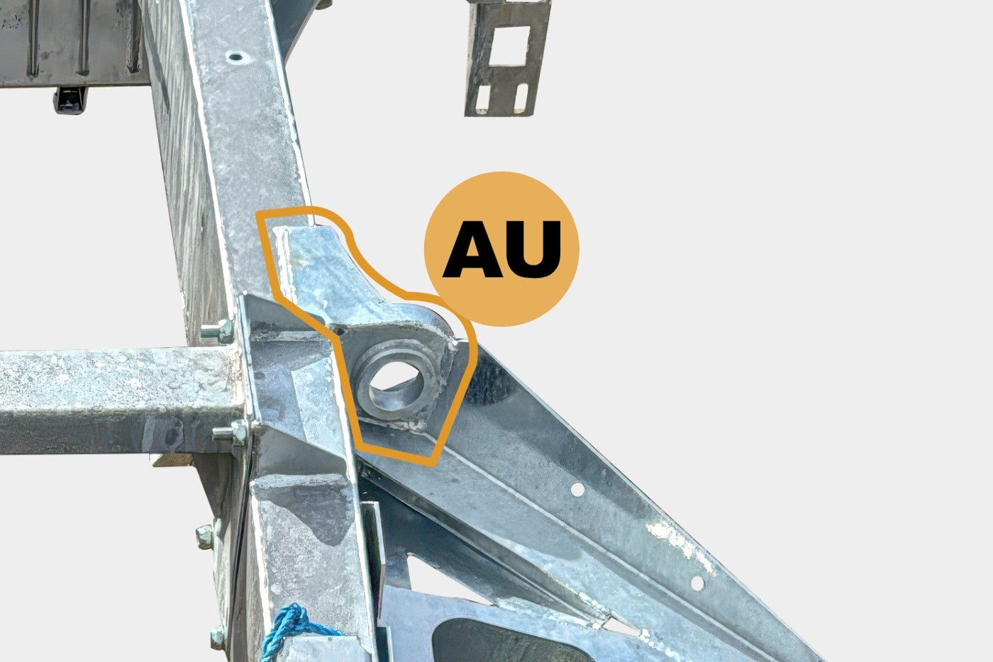 RHS Radius Arm Chassis Bracket for Defender – ShielderChassis