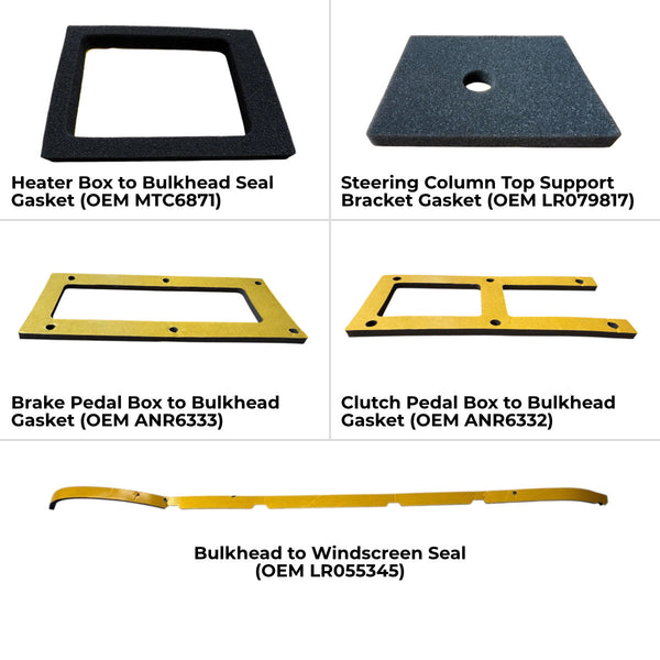 Defender Td5 Bulkhead Gasket Fitting Kit – ShielderChassis