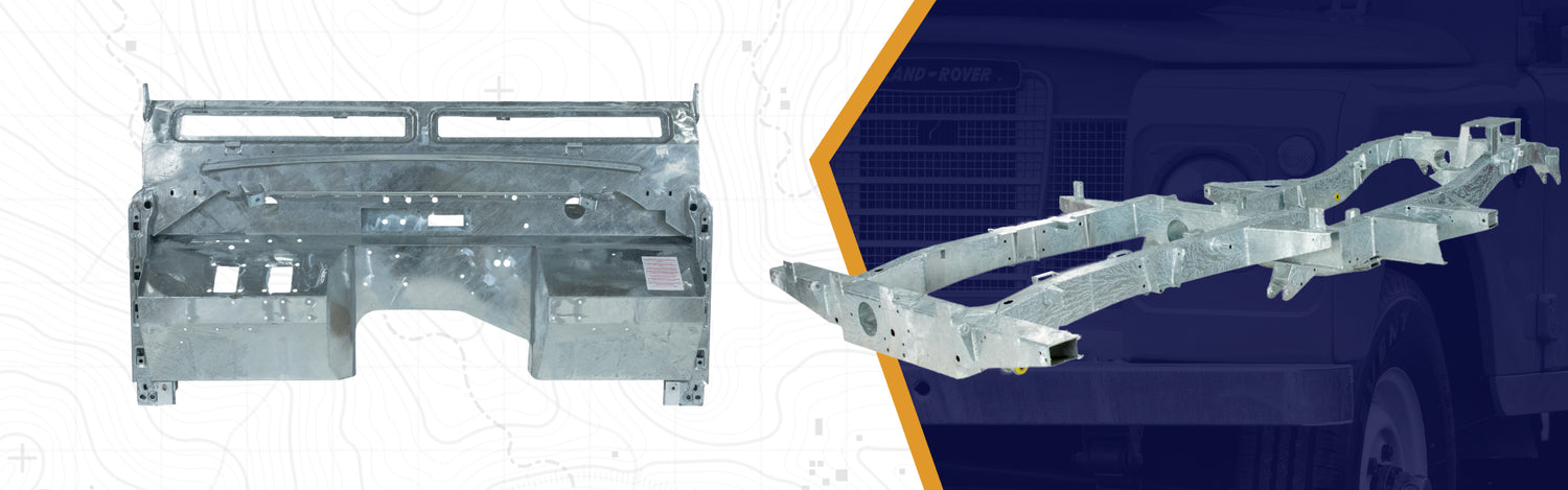 Shielder Chassis | WE MANUFACTURE LAND ROVER CHASSIS AND BULKHEADS