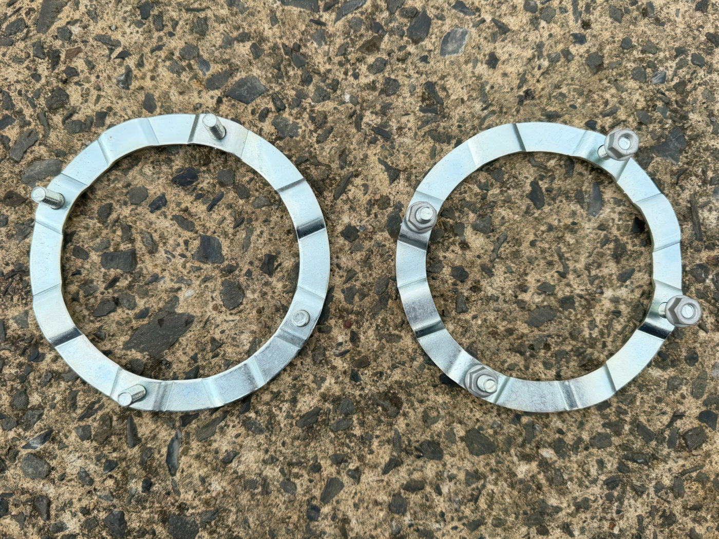 Front Shock Absorber Turret Rings for Defender, Discovery 1, Range Rov ...